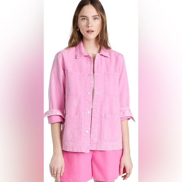 Blank NYC | Jackets & Coats | Blanknycstrawberry Popsicle Acid Wash ...